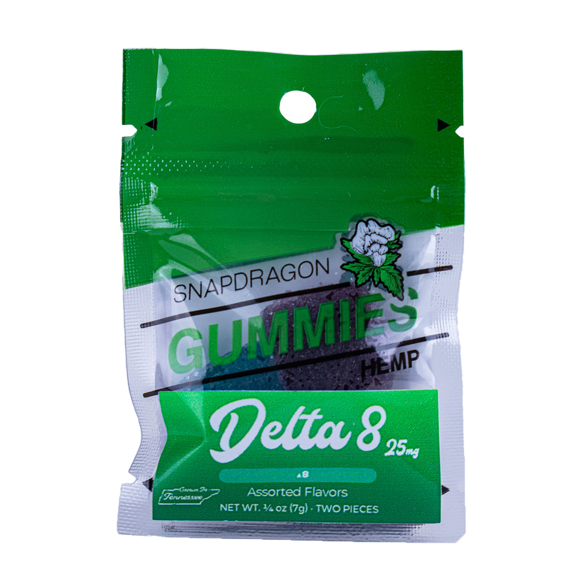 Delta-8 THC Infused Gummies 25mg and 50mg - Snapdragon Hemp