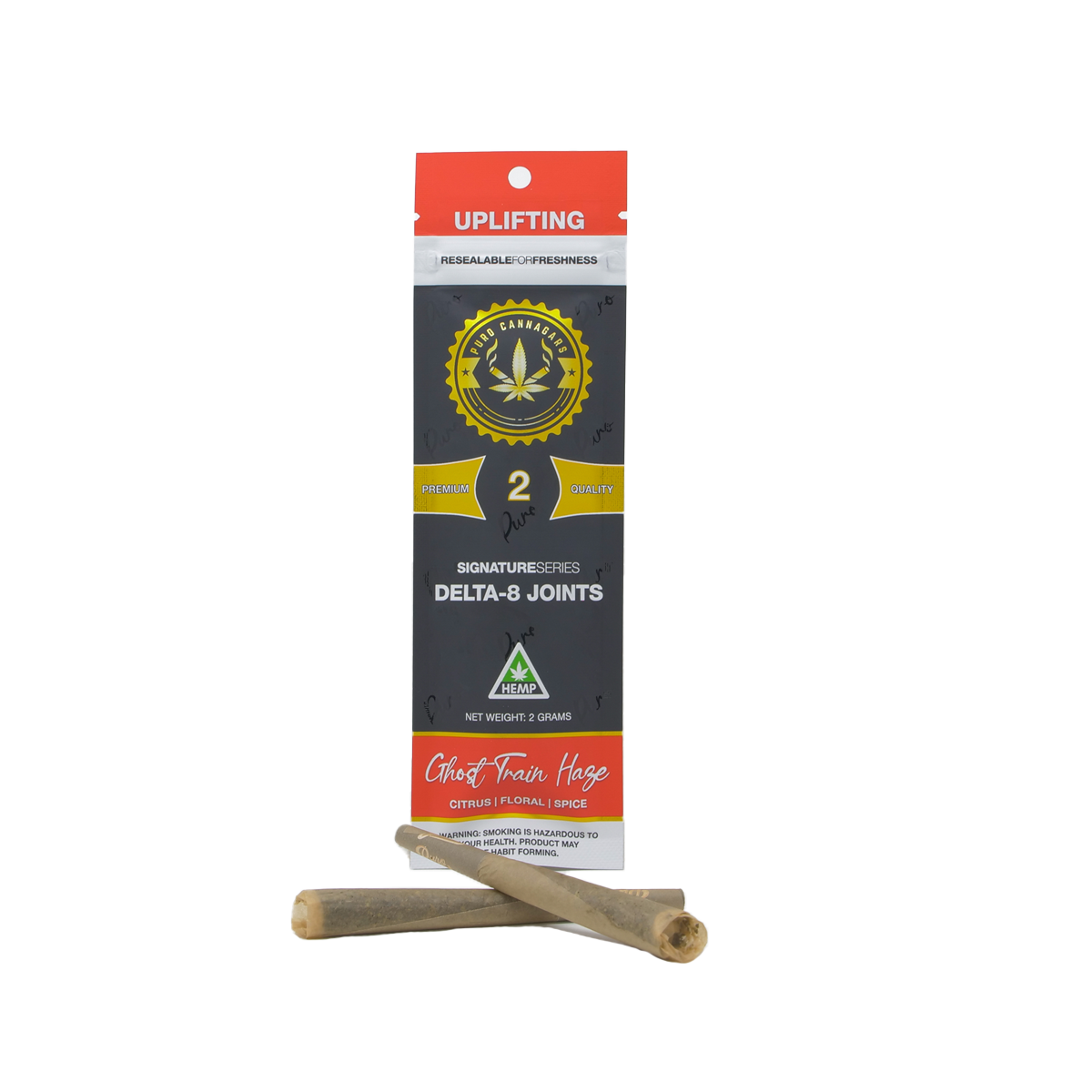 Puro Cannagars Delta-8 THC Infused Pre-Rolls - Snapdragon Hemp