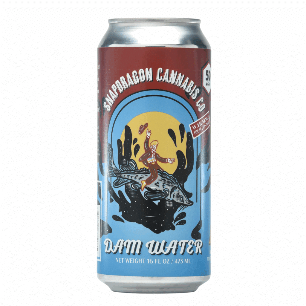 Dam Water Delta-9 THC Infused Soda - Snapdragon Hemp